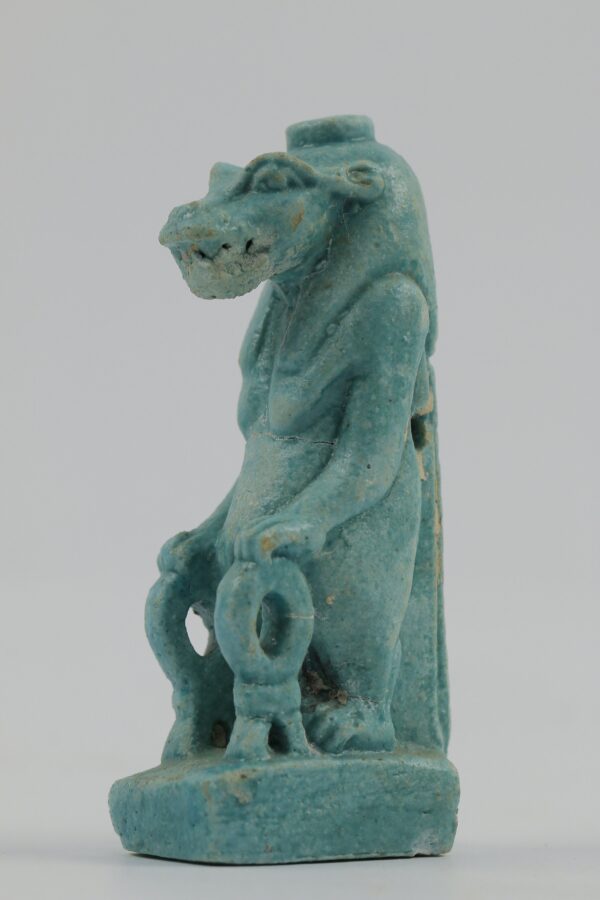 The amazing Taweret goddess standing with the Egyptian alphabet-Altar ...