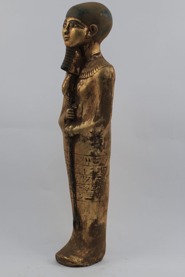 Ancient Egyptian Ptah god standing & holding his stick-Altar statue ...