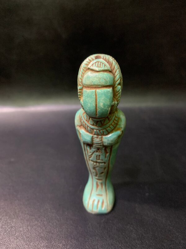 Fantastic Khepri Statue with Scarab Face & Human Body with Egyptian ...