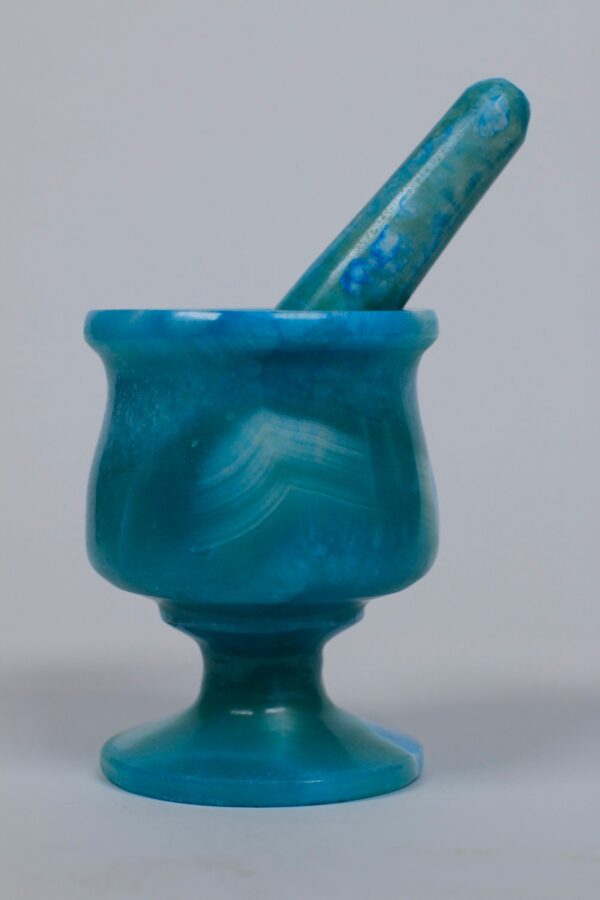 Handmade Ancient Egyptian Pestle & Mortar Set – with elegant natural ...