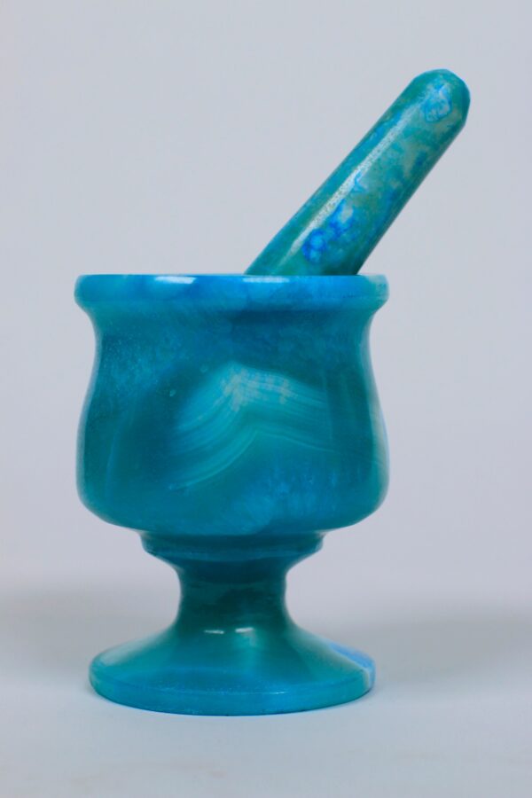 Handmade Ancient Egyptian Pestle & Mortar Set – with elegant natural ...