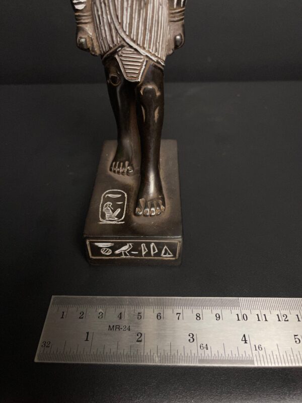 Amun RA statue God of sun and King of the Gods. Made from Black stone ...