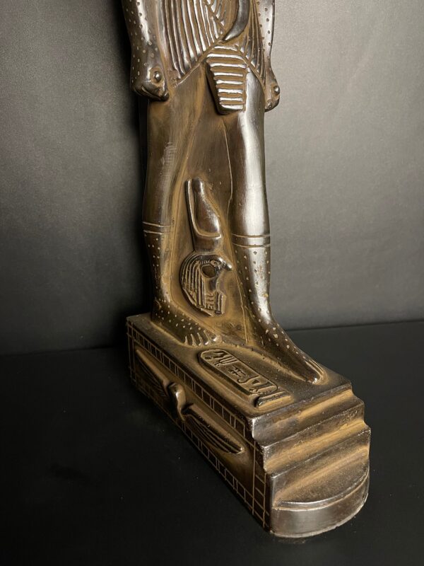 AMON RA the god of sun wearing Sun disk with a falcon face – Altar ...