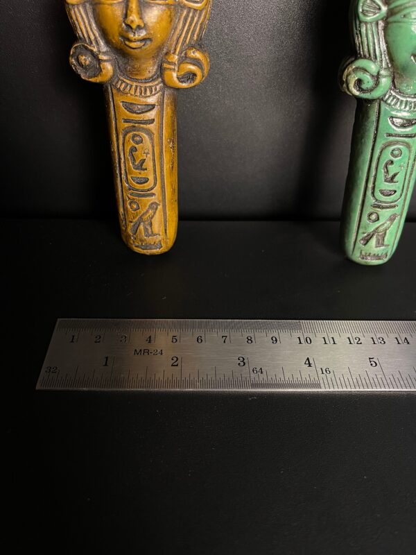 Egyptian Handmade Hathor Sistrum (Musical Instrument) Replica from her ...