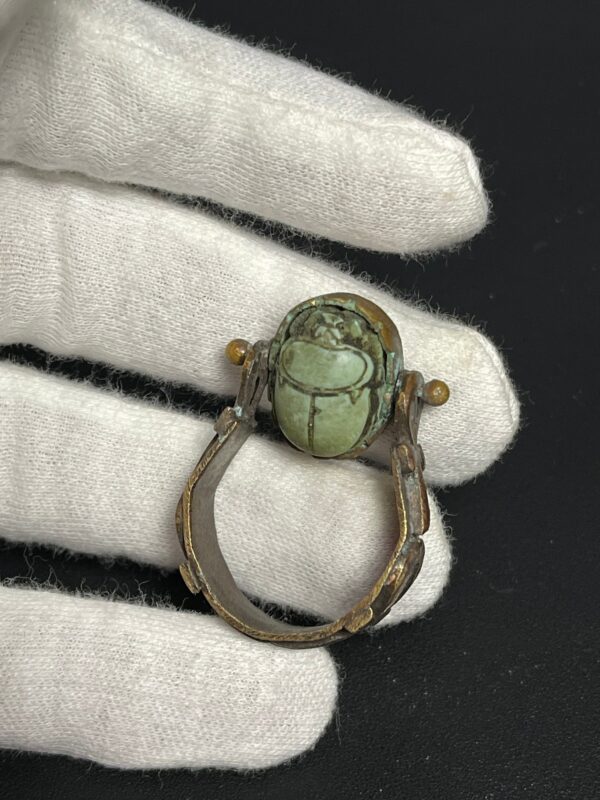 Fantastic Ancient Egyptian Scarab Ring with the beautiful Details and ...