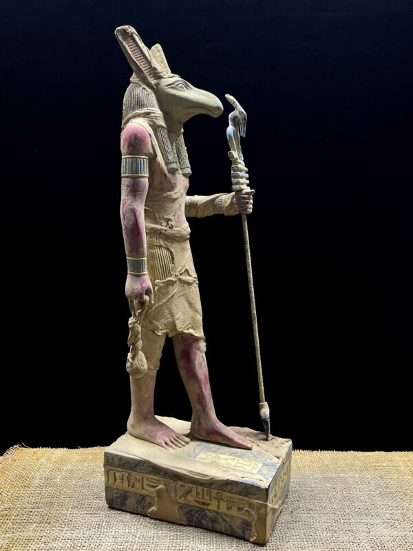 22″ Mummified Ancient Egyptian God Seth, Egyptian Seth statue. God Seth ...