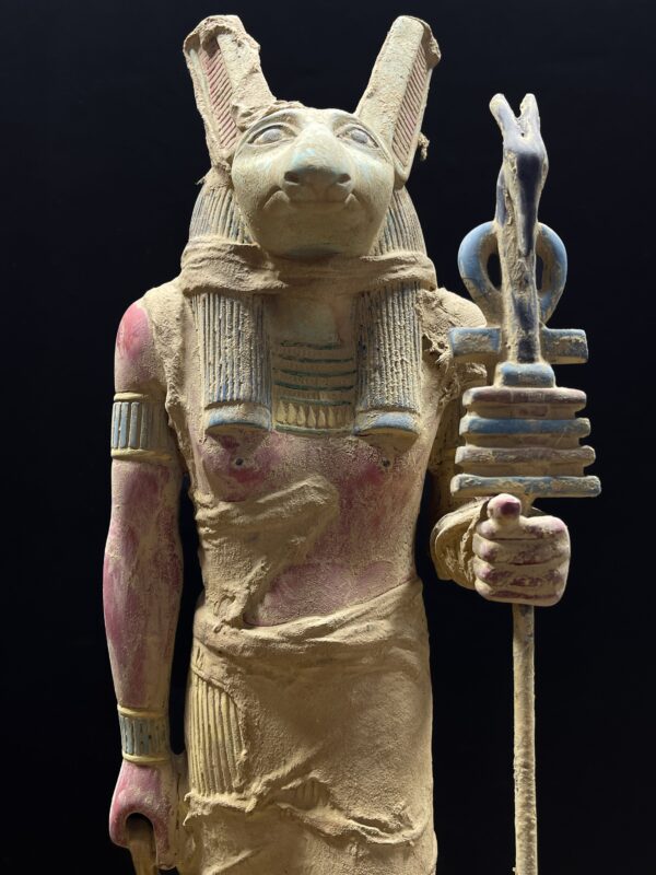 22″ Mummified Ancient Egyptian God Seth, Egyptian Seth statue. God Seth ...